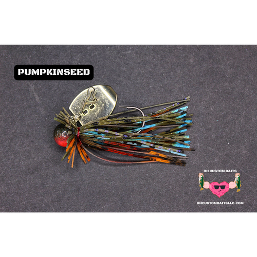 "PUMPKINSEED" KOOSHBALL MICRO BLADE | HH Custom Baits LLC