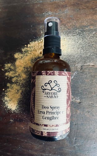 DEO SPRAY DE ERVA PRINCIPE E GENGIBRE | Árvore do SabãoDEO SPRAY DE ...