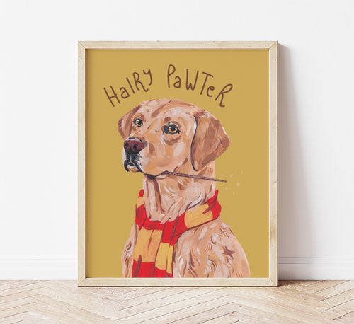 Hairy Pawter - Iconic Dogs - Harry Potter Golden Labrador | Magdalena ...