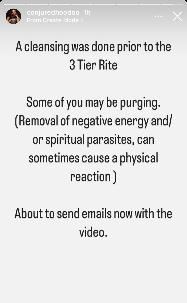 Physical reaction to 3 tier ritual | The Conjure