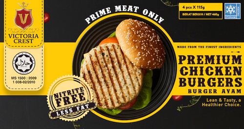 Premium Chicken Burgers | Victoria Crest