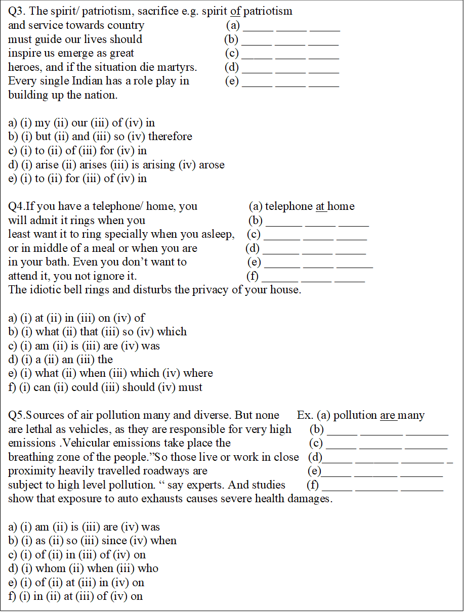 Missing Words | English Grammar