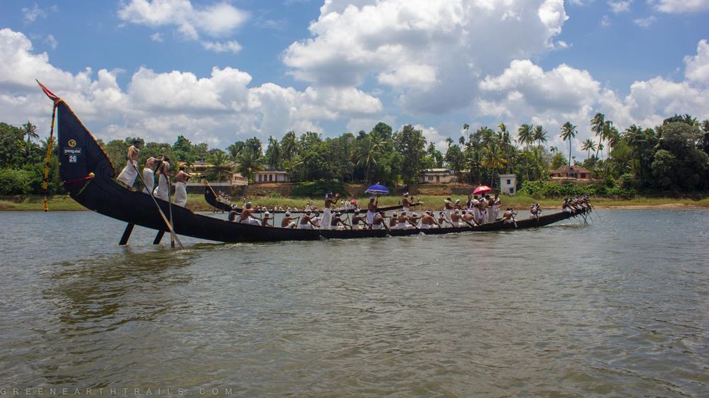 The Iconic Aranmula Snake Boat Race and the ritualistic "Vallasadhyas"