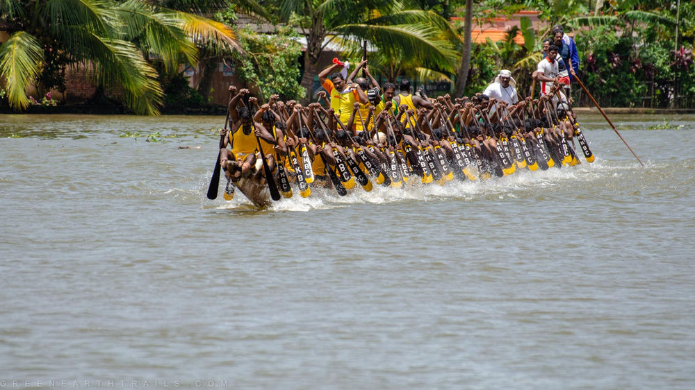Snake boat races of Kerala : Practice Sessions are more exciting than