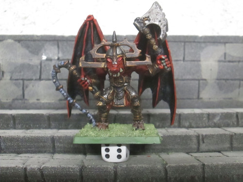 warhammer fantasy marauder bloodthirster realms chaos unreleased metal ...