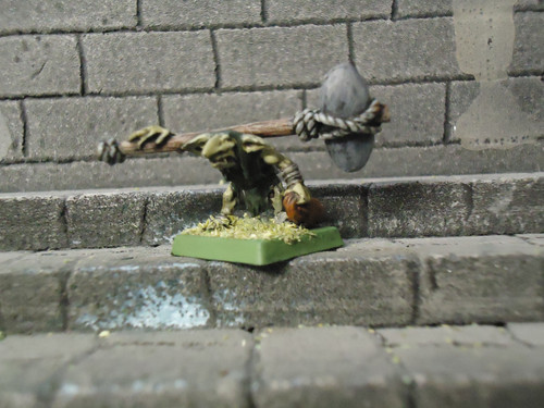 ogre kingdoms gnoblar trapper with stone axe unreleased warhammer ...