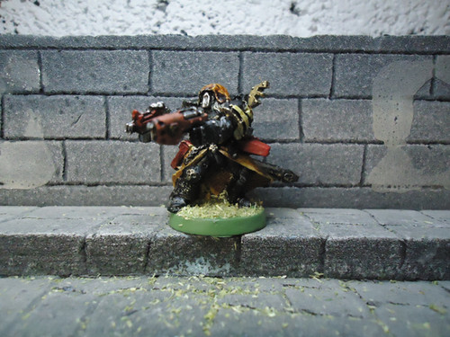 warhammer 40K chaos space marine cypher with gas mask unreleased metal ...