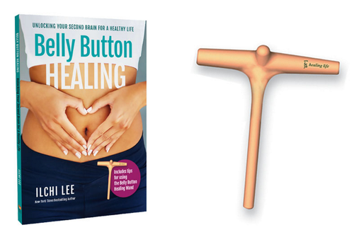 Belly Button Healing Tool & Book | Body & Brain