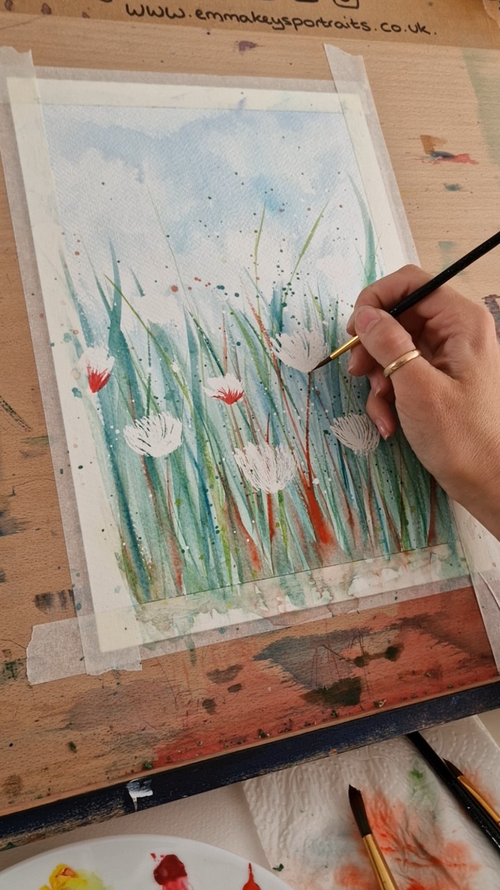 Online Beginner Watercolour Course | Emma Keys Portraits