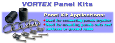 Standard Panel Hardware Kits | 1.5" or 2" Headers | diysolarpoolheaters