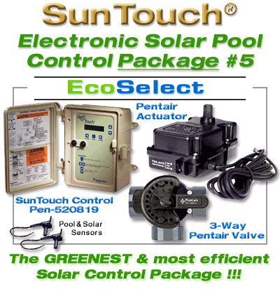 Pentair SunTouch Digital Solar Pool Controller | Pen-520819-PS | PKG #5 ...