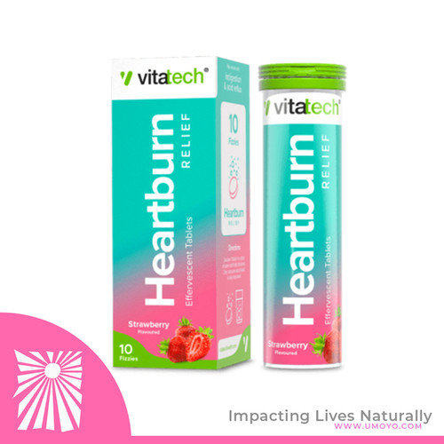 Heartburn Relief Effervescent Tablets | Umoyo Natural Health