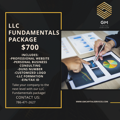 LLC FUNDAMENTALS PACKAGE | Gm Capital Services