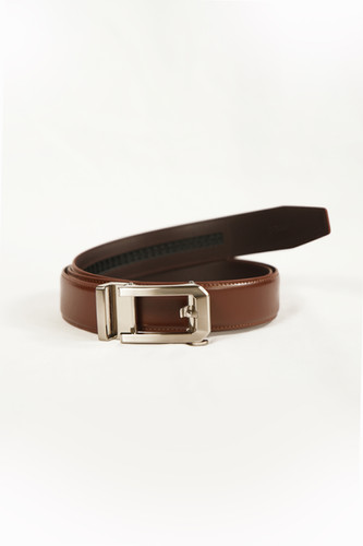 Cincho café claro liso | Buckle