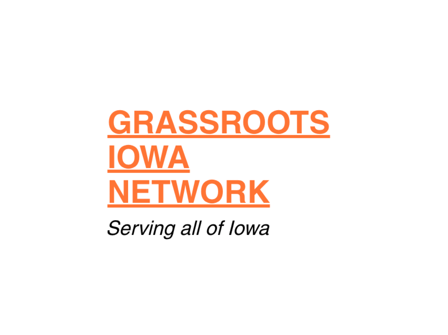 Home | Grassroots Iowa Network