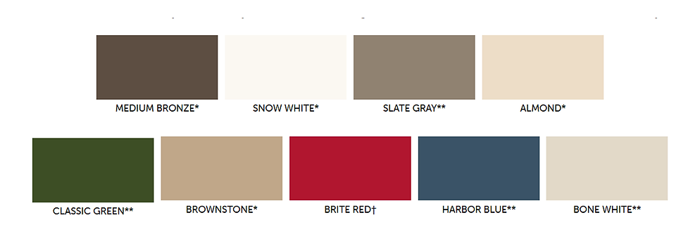 COLOR SELECTION | Lariat Steel Design