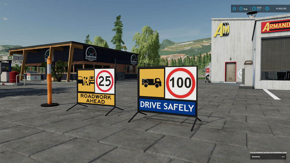 Australian Road Work Sign Pack