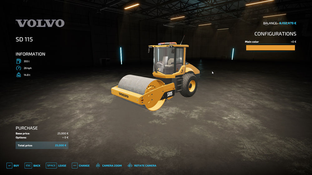 Volvo Roller Compactor