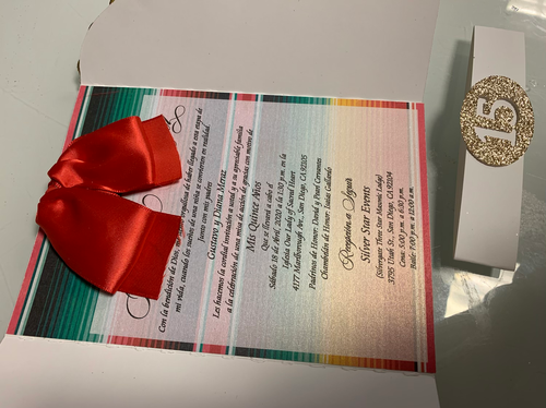 Mariachi theme invitations invitaciones mexicanas charras | Rosemarie ...