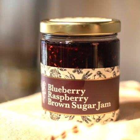 Blueberry Raspberry Brown Sugar Jam (6 oz.) | Malley Farms