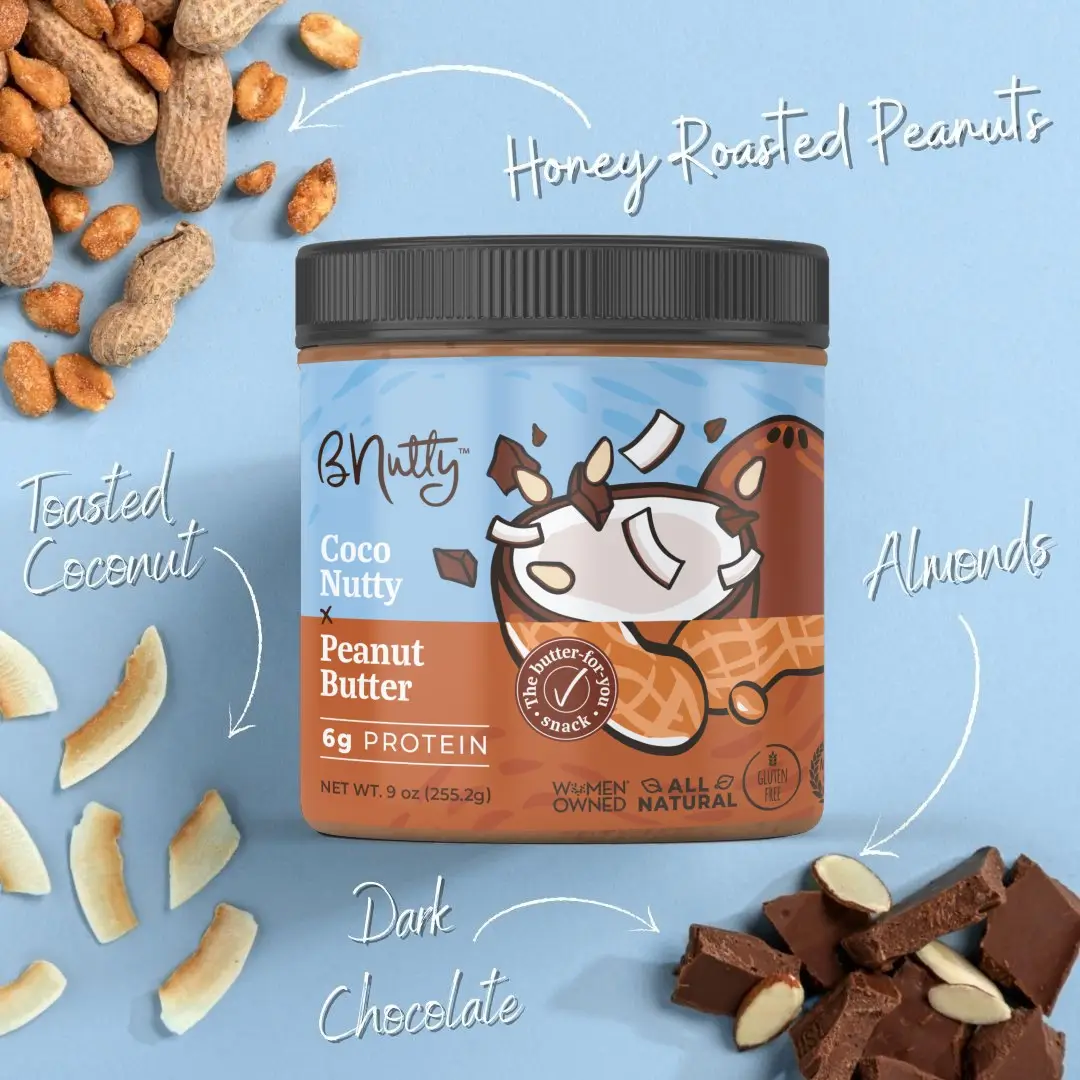 Coco Nutty BNutty Peanut Butter (9 oz.) | Malley Farms