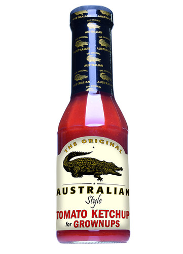 Original Australian Tomato Ketchup for Grownups - 12 oz | Malley Farms