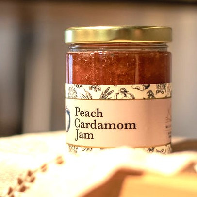 Peach Cardamom Jam (6 oz.) | Malley Farms