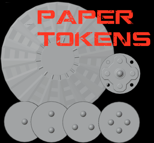 Charred Axle Printable Paper Tokens - FREE | Charred Axle