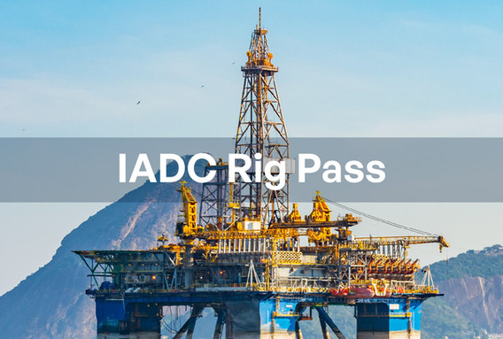IADC Rigpass | e-RIGWORLD