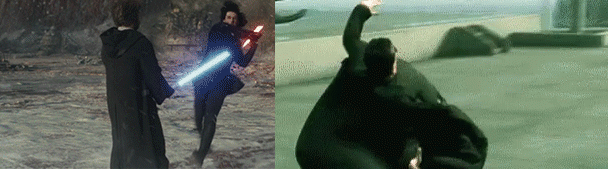Where Star Wars The Last Jedi Pays Homage to The Matrix