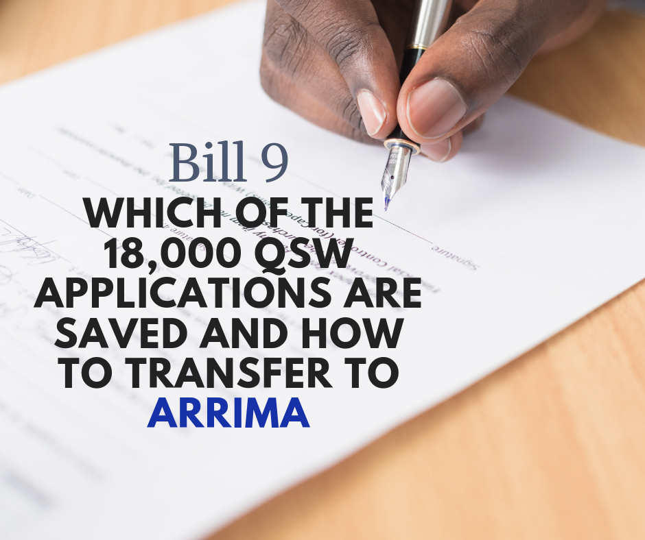 Bill 9: Which of the 18,000 applications are saved and how to transfer ...