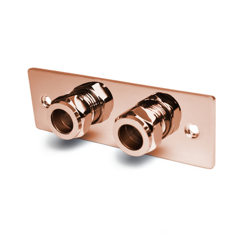 Douche Wall Plate Rose gold | Xcel Home