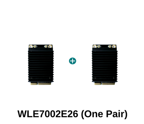 2x2 WiFi 7 2.4 + 6GHz DBDC Module with Diplexer (Standard MiniPCIe ...