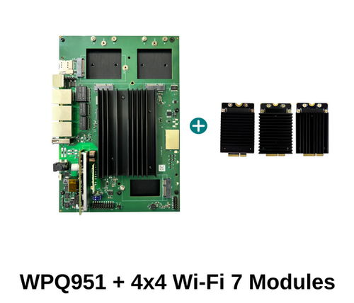 WPQ951 + 4x4 Wi-Fi 7 Modules | Compex Webshop