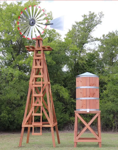 10 Foot Texas Garden Water Tower | Hunnicutt Outdoor Living