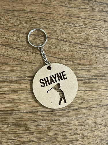 Personalised Golf Keychain | JustForYouByJules