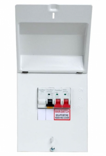 Fusebox EV32A 4 Way EV Charger Consumer Unit | Business Lighting