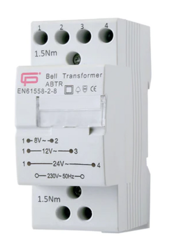 Fusebox ABTR Bell Transformer 230V 8V 1A | Business Lighting