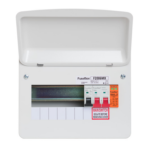 Fuse Box F2006MX 6WAY T2 SPD FUSEBOX | Business Lighting