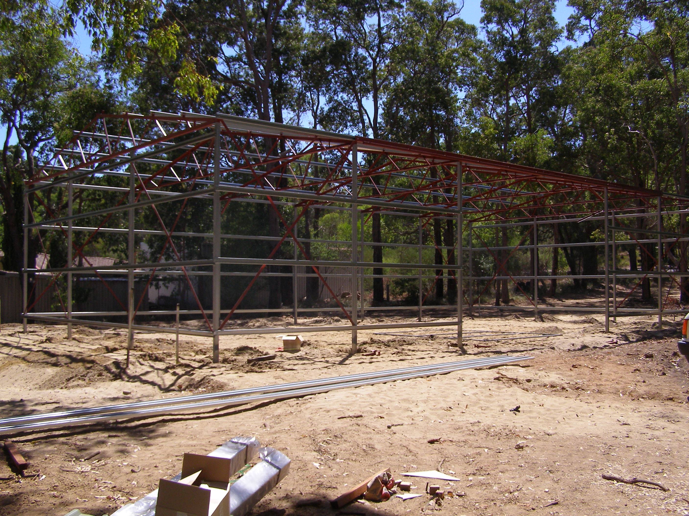 Steel Shed Frames WA | Perth | Coastline Sheds