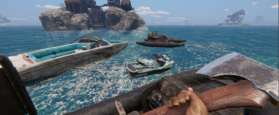 Sunkenland Game | Waterworld Themed Survival