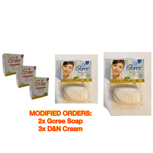 MODIFIED ORDER: 2 Goree soap + 3x Day & Night Cream | Maya Collections