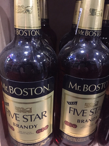 MR BOSTON 5 STAR BRANDY 1L | Good Spirits