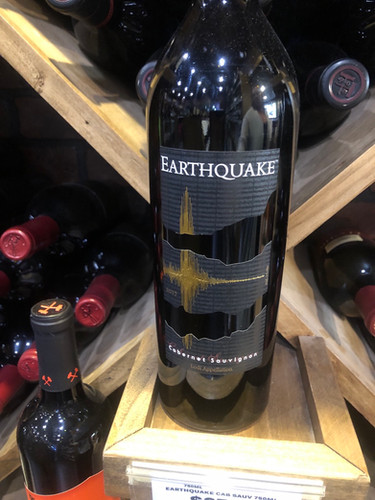 EARTHQUAKE CAB SAUV 750ML | Good Spirits