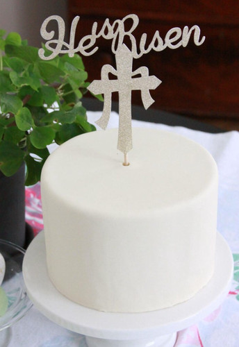He Is Risen Easter Cake | Imagine Cake Studio