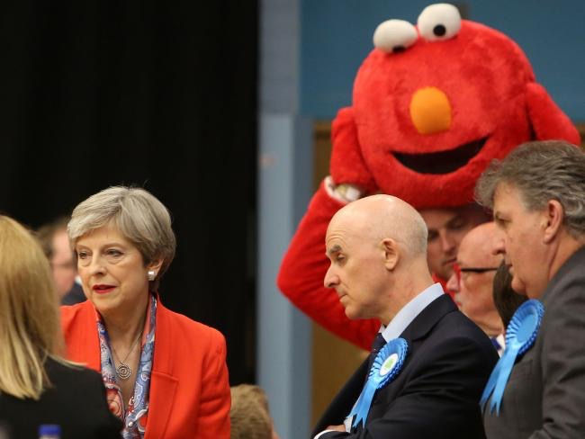Elmo vs Theresa May. 2017 general election.