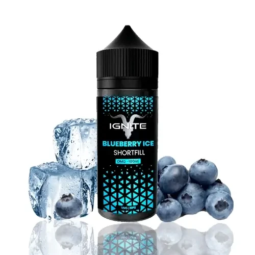IGNITE JUICE BLUEBERRY ICE FREEBASE 100ml | bairesvapor