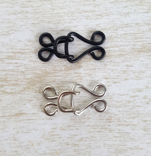 Corset hook and eye | NZ Corsetry