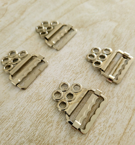 Fan Lacing Buckles/pair | NZ Corsetry