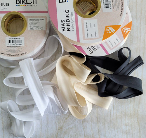 Polycotton Bias Binding | NZ Corsetry